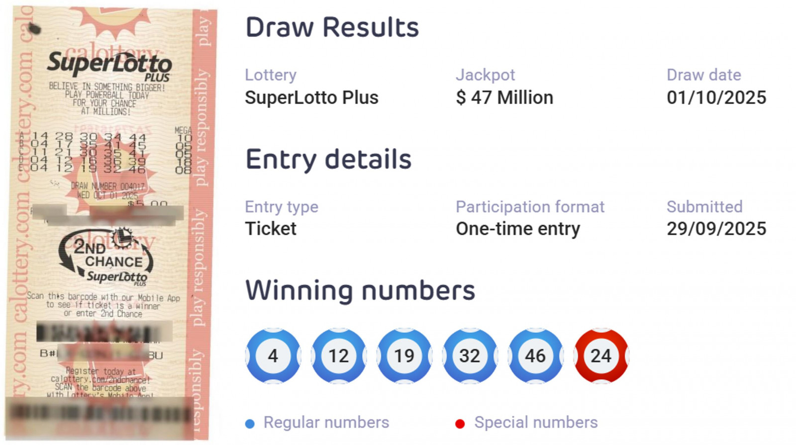 ¡Jugador de Corea del Sur gana $9,685 en SuperLotto Plus! - Lotto Agent